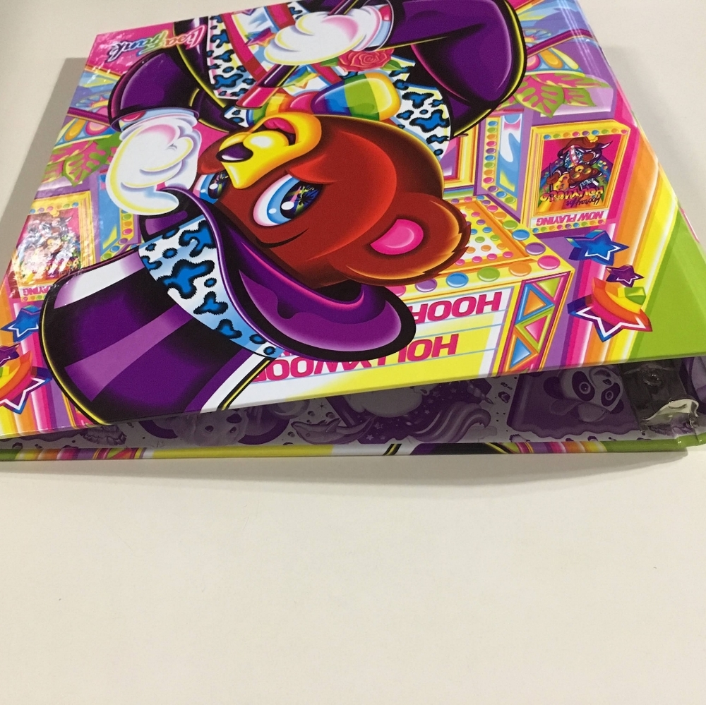 Lisa Frank Hollywood Bear Binder - Gem